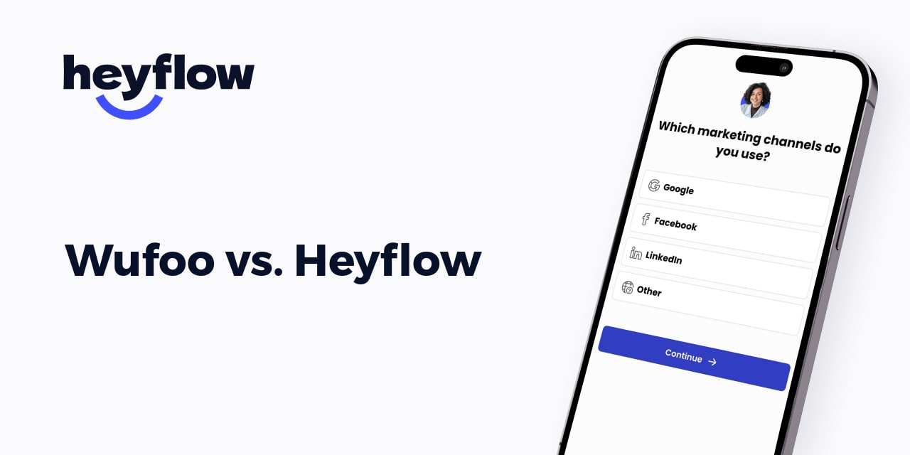 Wufoo vs. Heyflow | Heyflow